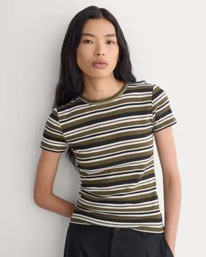 Everlane Tissue Short-sleeve Crew Neck T-shirt - Beech