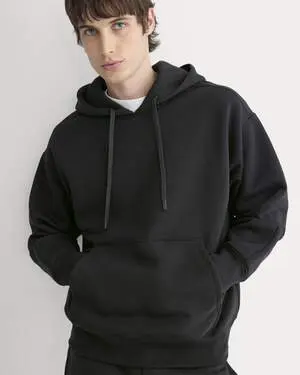 Everlane Luxe Fleece Hooded Sweatshirt - Black