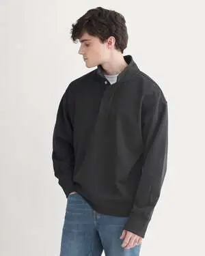 Everlane Off-duty Terry Pullover - Black