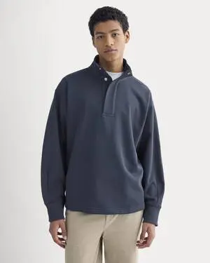 Everlane Off-duty Terry Pullover - Deep Navy