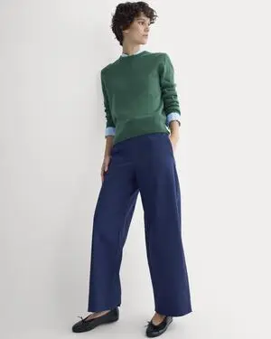 Everlane Seamed Balloon Pant - Navy