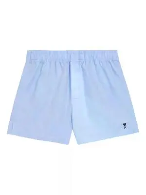 AMI Paris De Coeur Logo Boxers - Blue
