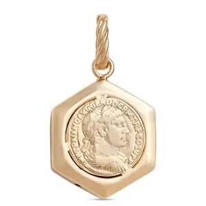 TOSCANO Winged Lion Of Venice 14k Yellow Gold Charm - Yg
