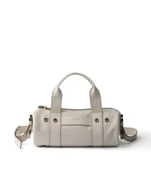 Prada Leather Top-handle Bag - Neutral