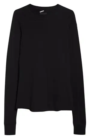 Moncler X Rick Owens Girder Long Sleeve Cotton T-shirt