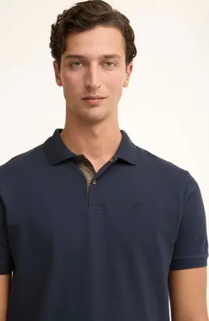 Barbour Tailored Fit Pima Cotton Polo