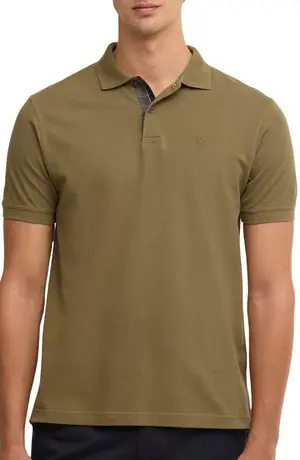 Barbour Half Placket Polos For Men