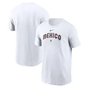 Nike Mexico Baseball 2026 World Baseball Classic Wordmark T-shirt - White