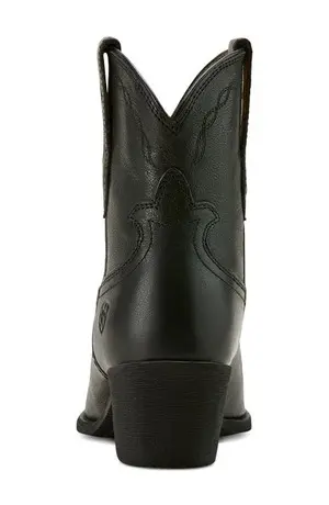 Ariat Maggie J Toe Short Western Boots - Black Night
