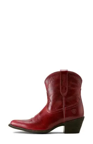 Ariat Maggie J Toe Short Western Boots - Brown