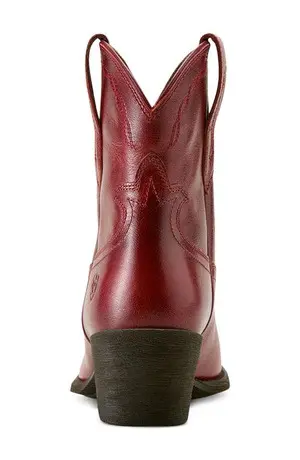 Ariat Maggie J Toe Short Western Boots - Brown