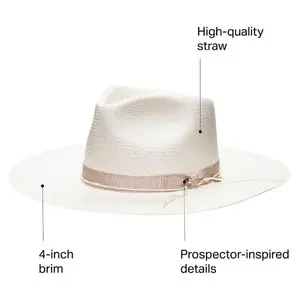 Stetson Jw Marshall Straw Hat