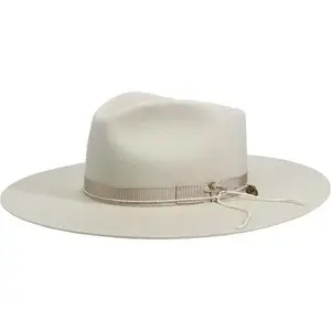 Stetson Jw Marshall Flat Brim Hat - Bone