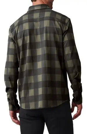 RHONE Hardy Check Flannel Button-up Shirt