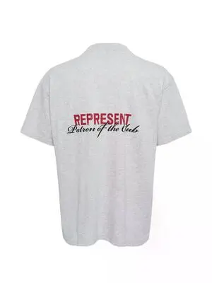 REPRESENT Logo-detail Crew-neck T-shirt