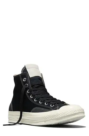 CONVERSE Chuck 70 Canvas And Suede High Top Sneakers - Total Eclipse/egret/grey