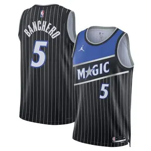 JORDAN BRAND Paolo Banchero Orlando Magic Statement Edition Swingman Jersey - Black