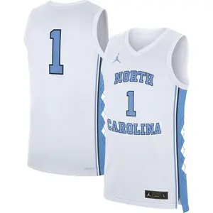 JORDAN BRAND North Carolina Tar Heels Home Replica Basketball Jersey - White