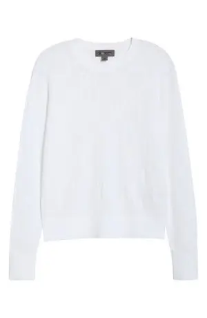G/fore Pointelle Knit Crewneck Sweater