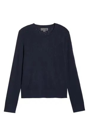 G/fore Pointelle Knit Crewneck Sweater - Twilight