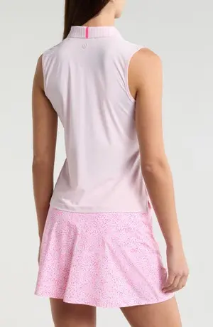 G/fore Sleeveless Stretch Golf Polo Top