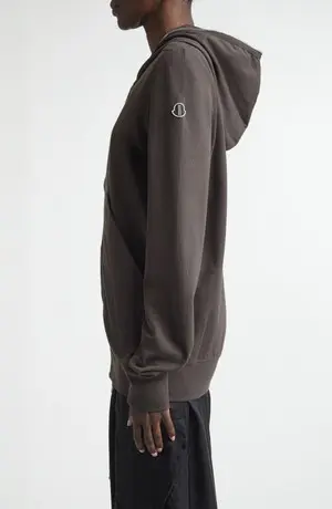 Moncler Cotton Zip Up Hoodie