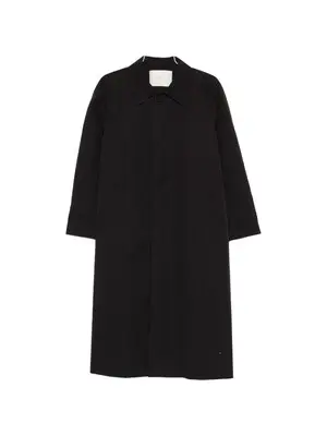 DUNST Cotton-blend Coat - Black