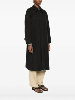 DUNST Cotton-blend Coat - Black