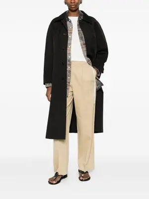 DUNST Cotton-blend Coat - Black