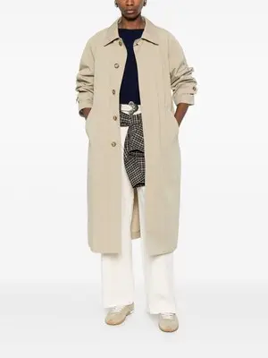 DUNST Cotton Blend Coat - Green