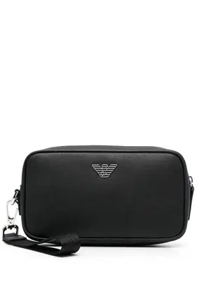 Emporio Armani Wash Bag - Black
