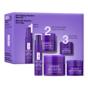 CLINIQUE Anti-aging Routine: Mini Smart Clinical Repair Skincare Set - One-color