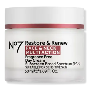 NO7 Restore & Renew Multi Action Fragrance Free Day Cream Spf25 - One-color