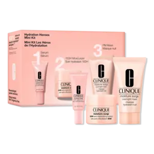 CLINIQUE Hydration Heroes: Mini Moisture Surge Skincare Set - One-color