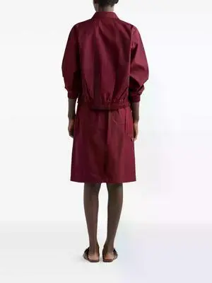 Prada Poplin Straight Fit Skirt