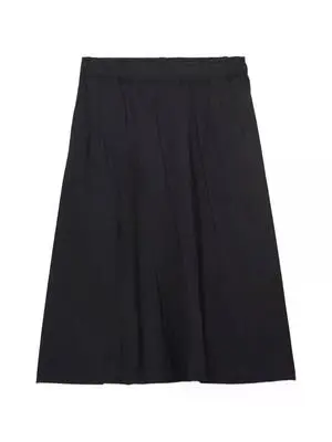 Prada Light Wool Midi Skirt