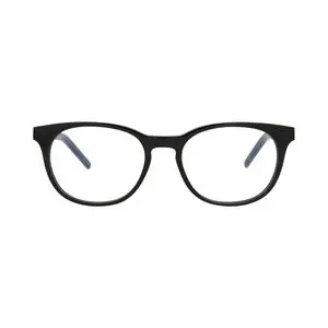 Saint Laurent Recycled Acetate Round Frame Optical Frames - Black