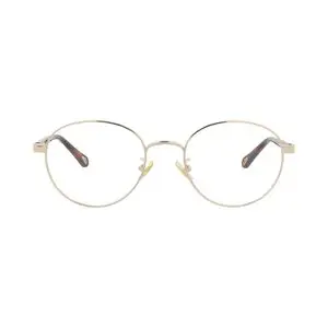 Chloé Round Frame Optical Frames - Gold