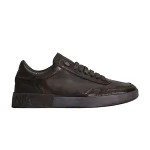 Dolce & Gabbana Portofino Calfskin Sneakers - Black