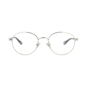 Chloé Round Frame Optical Frames - Silver