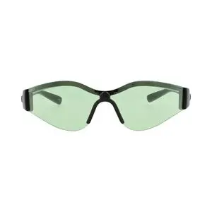 Gucci Shield Frame Injection Sunglasses - Black