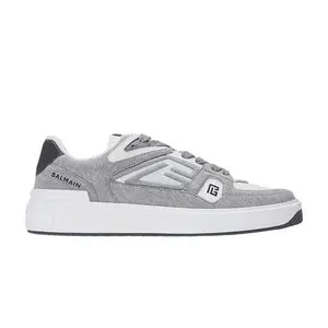 Balmain B-court Skate Trainer - Grey