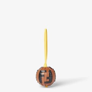 Fendi Ff Sphera Charm - Brown