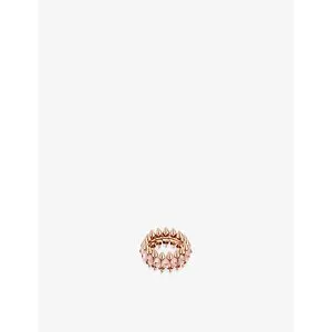 CARTIER Clash De 18ct Rose-gold And Pink Chalcedony Ring - Rose Gold