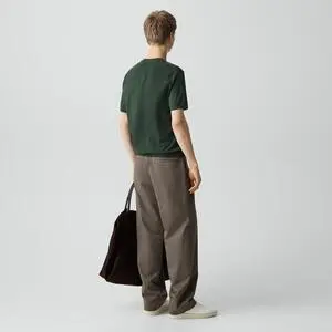 Theory Straight Chino Pant In Moonsoft Cotton - Morel