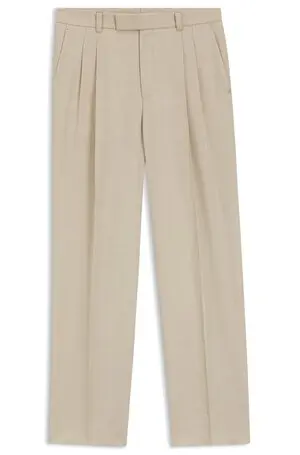 Boss Pleated Pants For Men