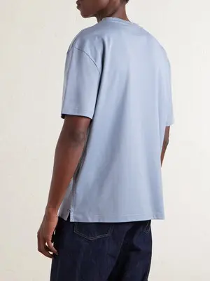 Loro Piana Ray Cotton-jersey T-shirt - Gray