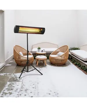 SUGIFT 1500w Infrared Space Heater Carbon Fiber With Ip65 Rating And Remote