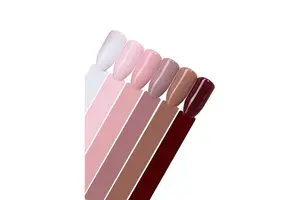 BEETLES Neutral Gel Nail Polish Set – 6 Colors