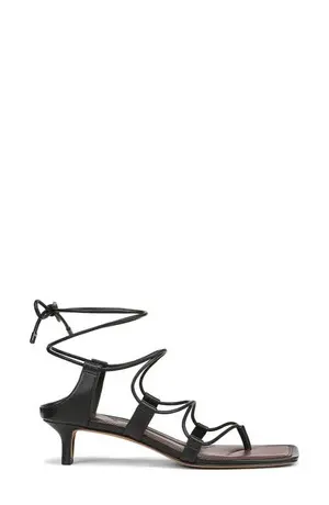 Vince Paulette Ankle Wrap Sandal - Black